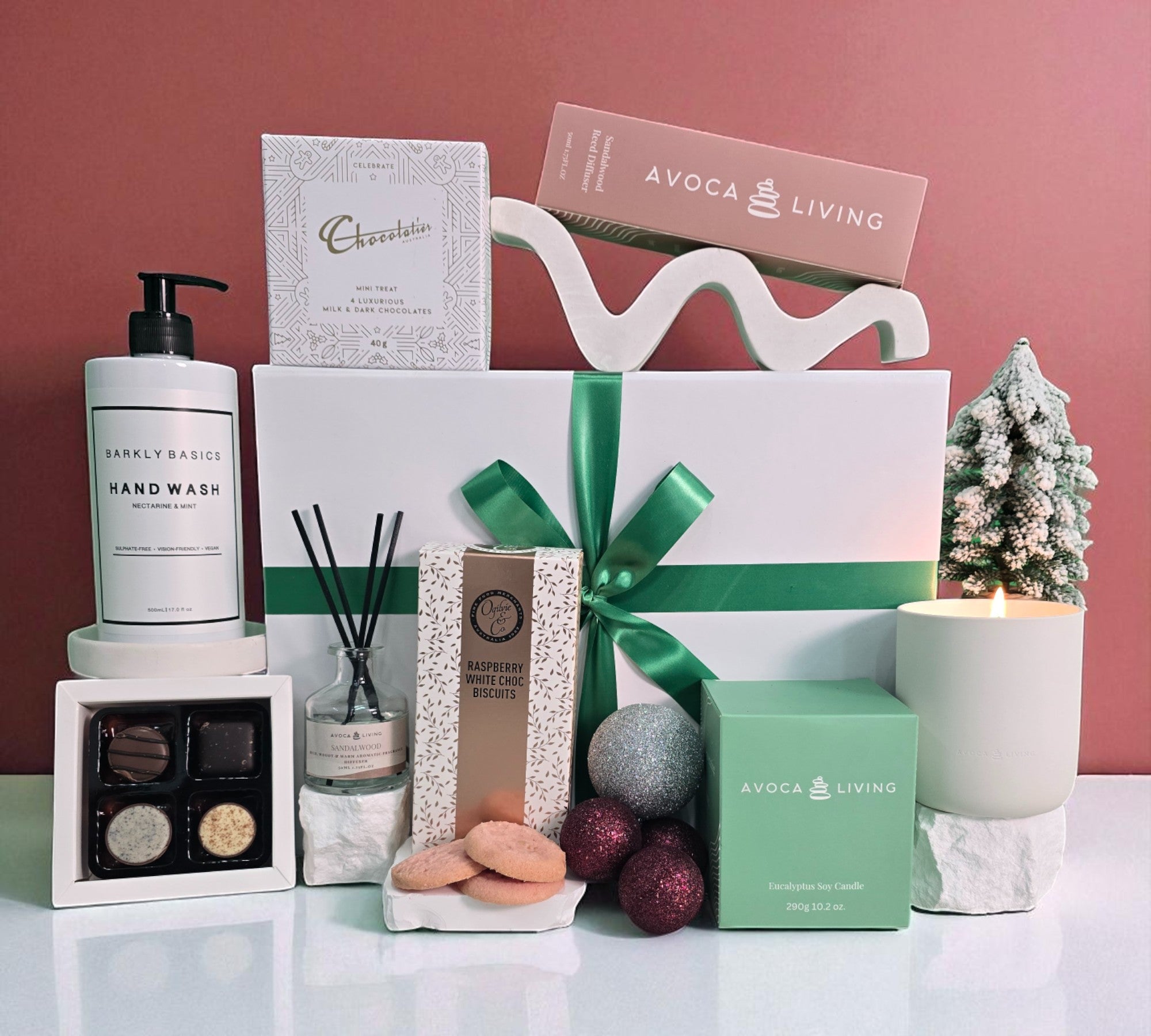 The Christmas Pamper & Treat Box | Luxury Gift Hamper Australia