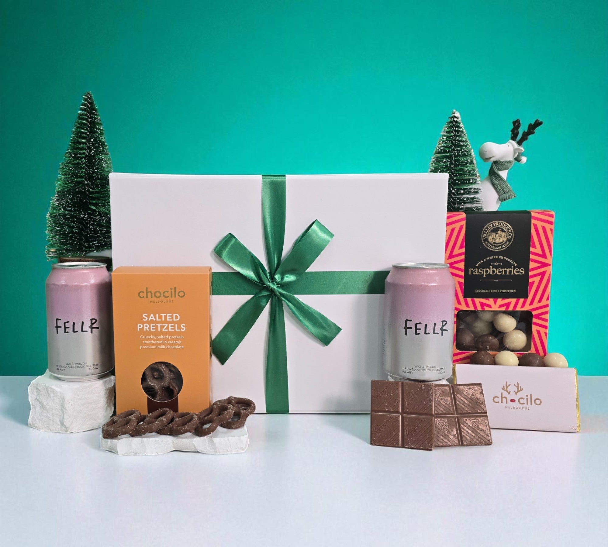 The Jolly Seltzer & Sweet Treat Pack | Christmas Hampers Australia