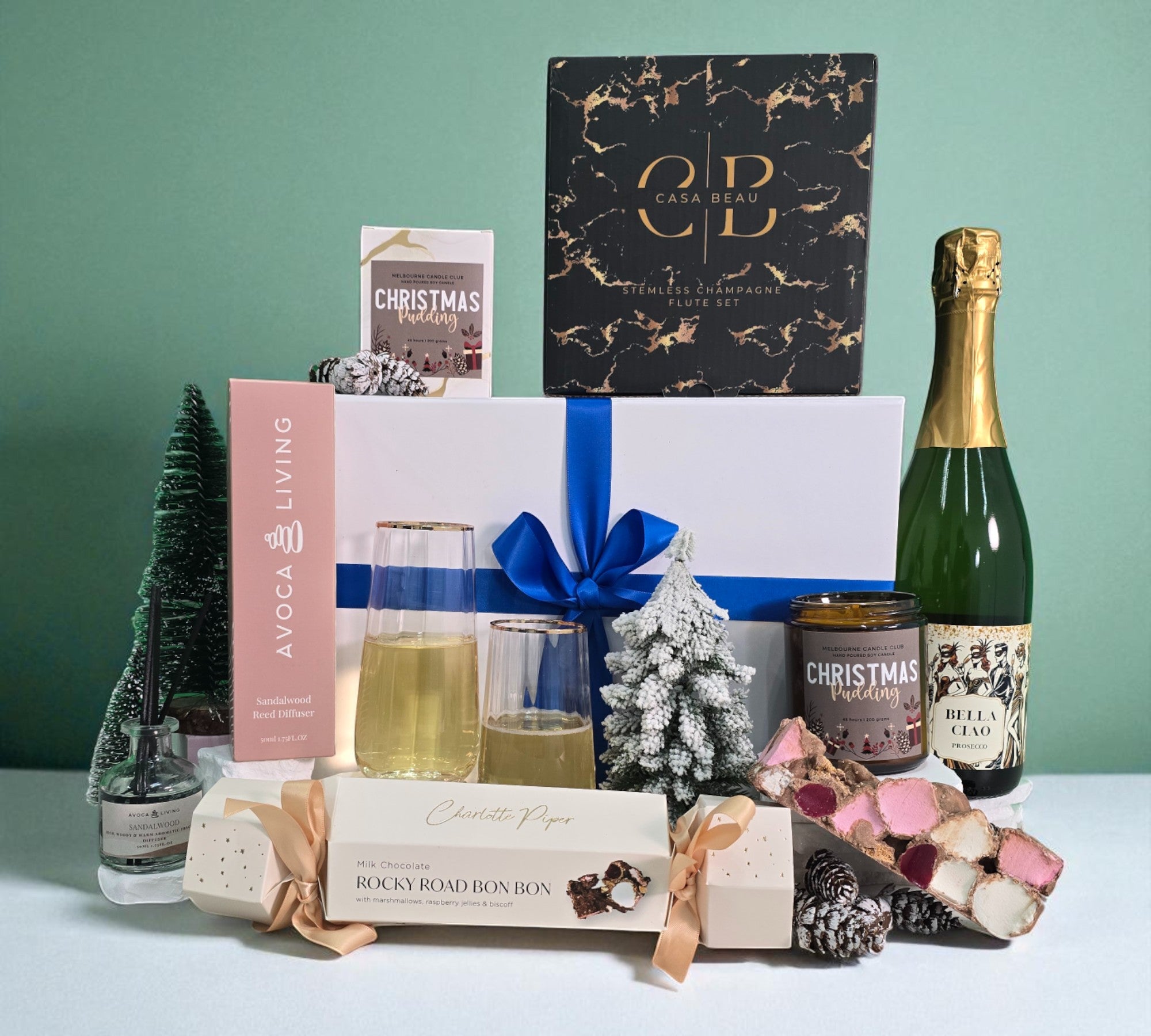 Twinkling Toast & Treats Hamper | Christmas Hampers Australia